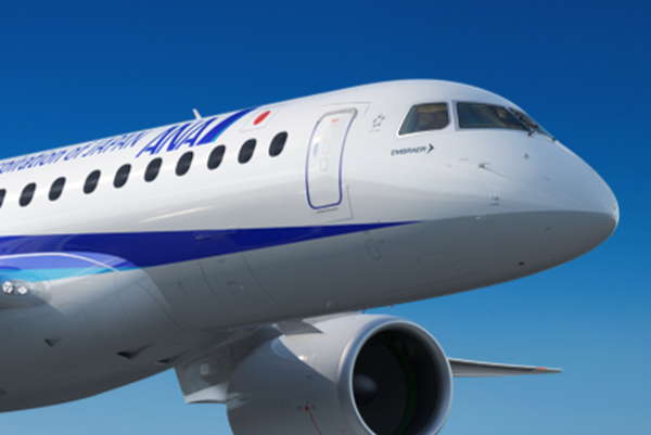 ANA、最新鋭リージョナルジェット機E190-E2を2028年度に導入！国内線に新風を吹き込むか