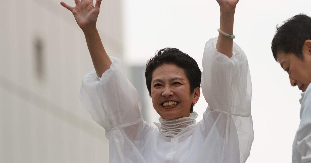 蓮舫氏、参院選比例代表出馬で波紋！立憲民主党の命運は？